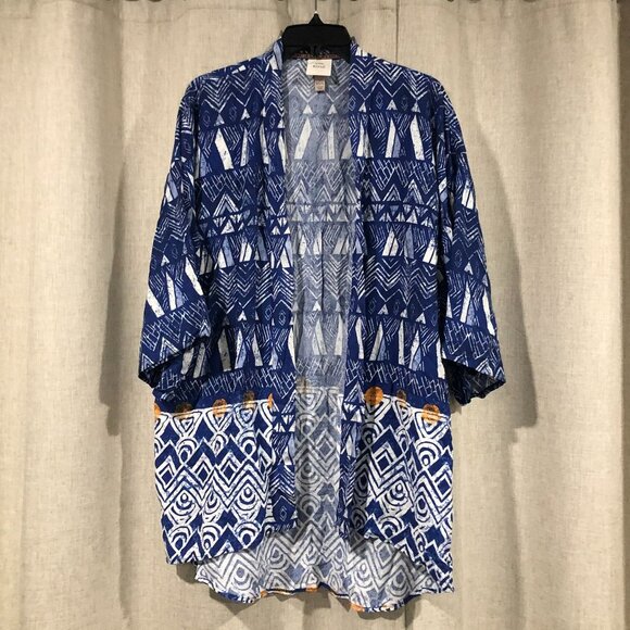Knox Rose | Tops | Knox Rose Top Duster Topper Kimono Style Size S Boho ...